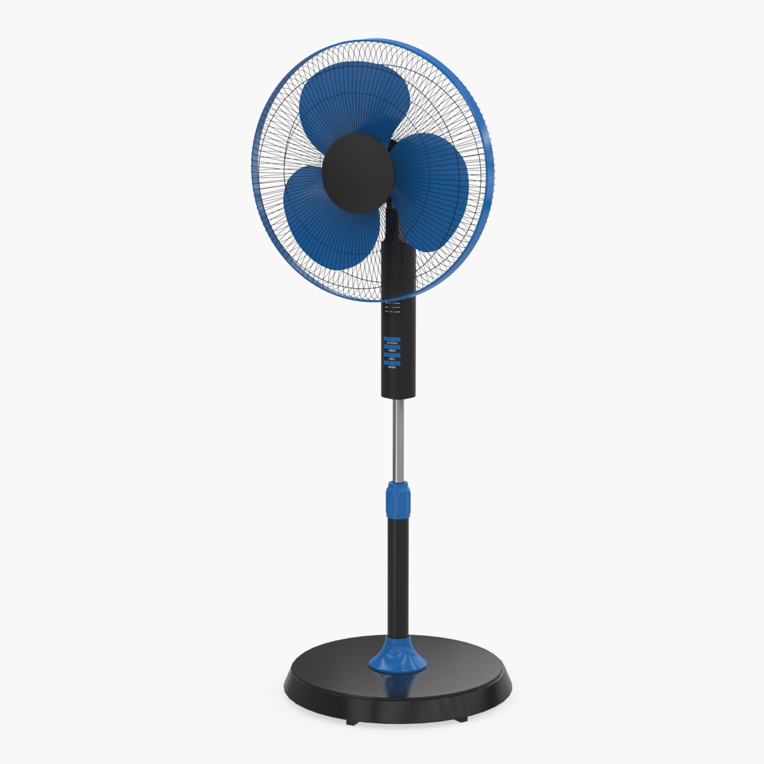 Pedestal Fan 3D Model Free Download