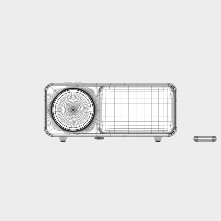 Projector 3D Model Free Download