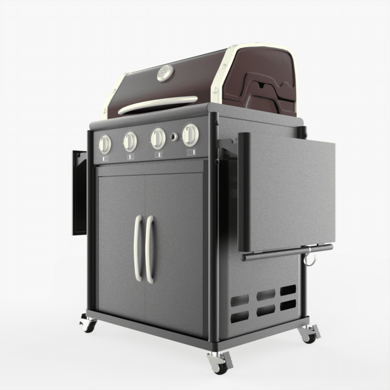 Out Door Barbecue Grill 3D Model Free Download