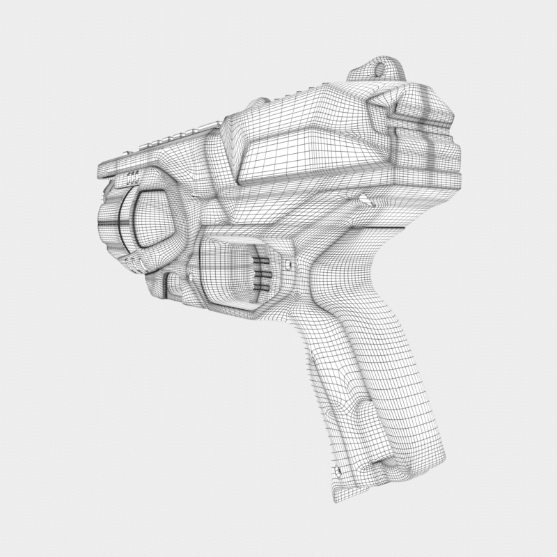Toy Gun 3D Model Free Download