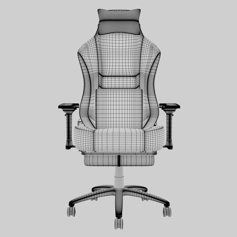 Gaming Chair 3D Model Free Download