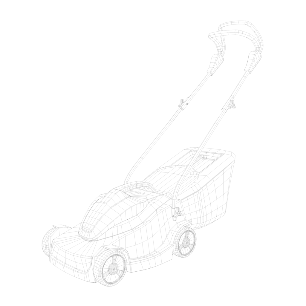 Lawn Mower 3D Model Free Download