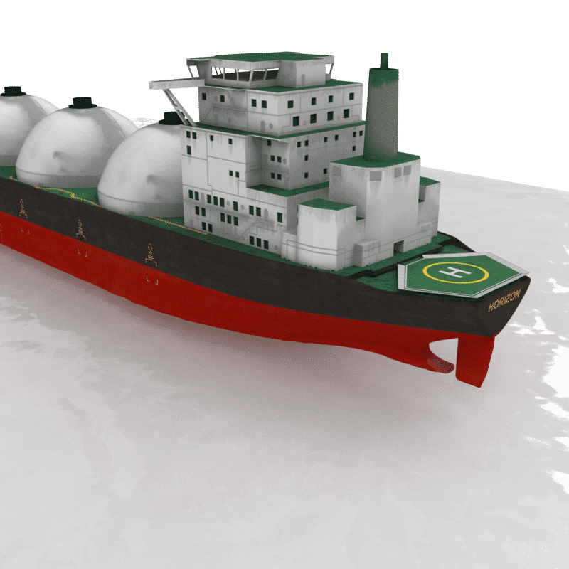 Cargo Ship 3D Model Free Download