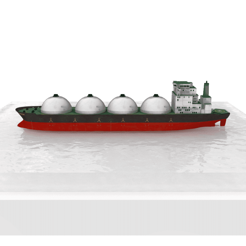 Cargo Ship 3D Model Free Download