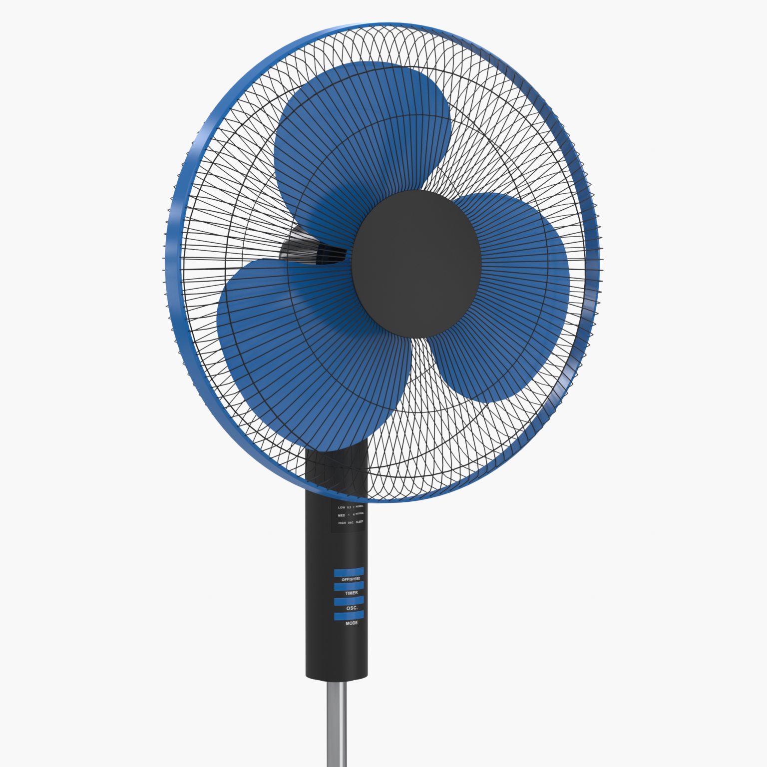 Pedestal Fan 3D Model Free Download