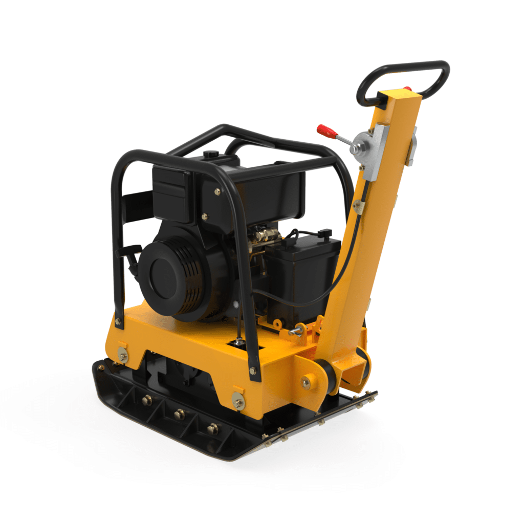 Vibratory Plate Compactor 3D Model Free Download