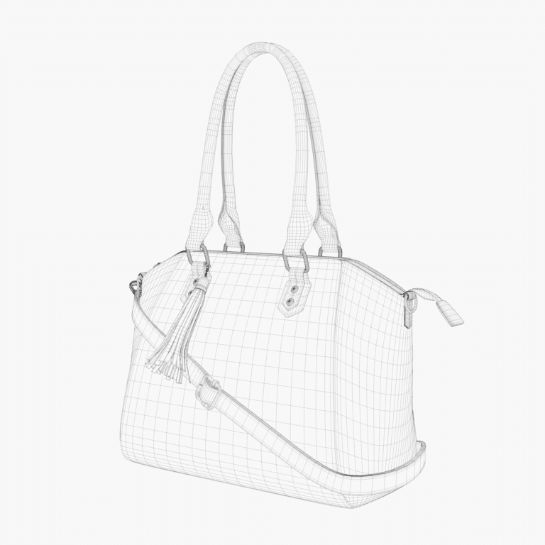 Women Hand Bag 3D Model Free Download