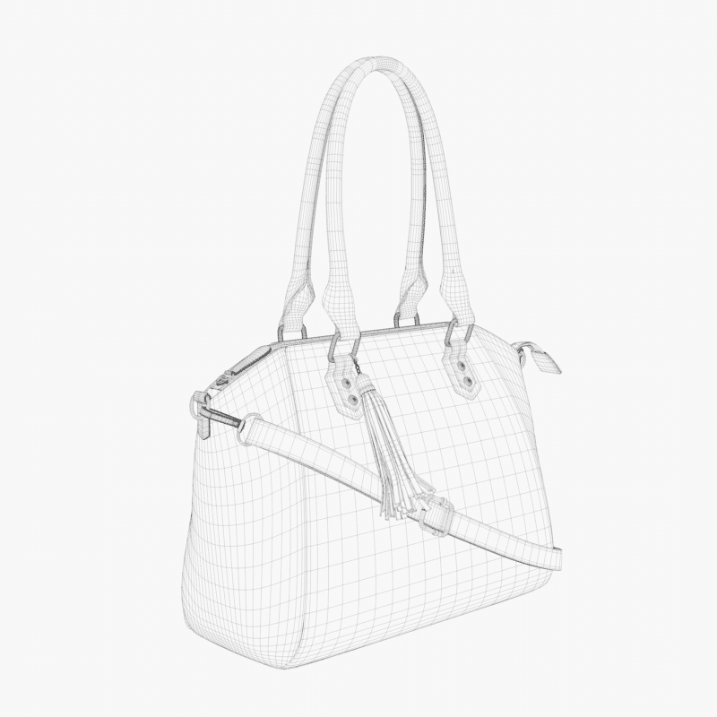 Women Hand Bag 3D Model Free Download