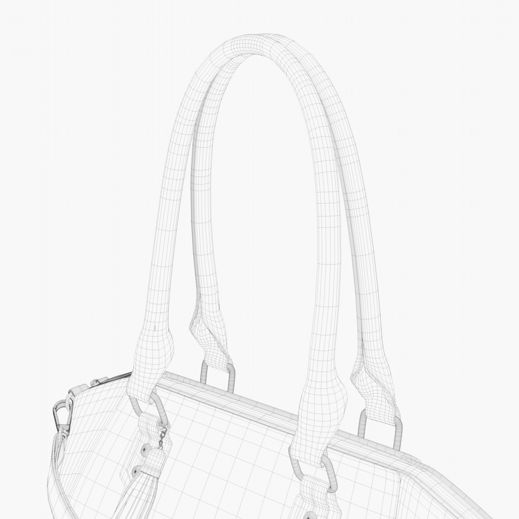 Women Hand Bag 3D Model Free Download
