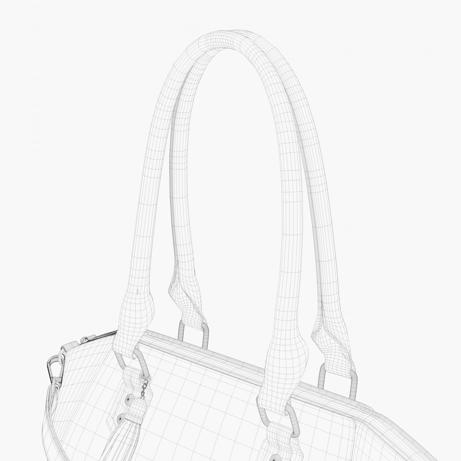 Women Hand Bag 3D Model Free Download