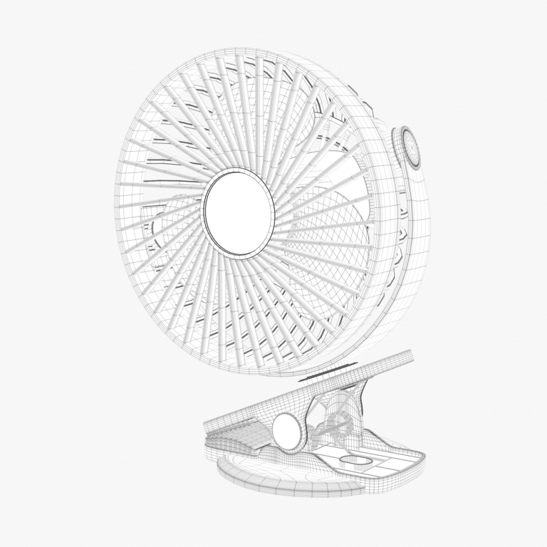 Mini Fan 3D Model Download