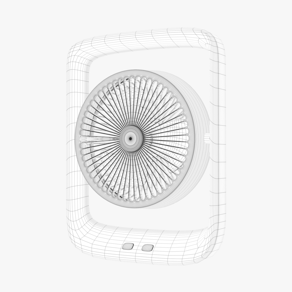 Portable Table Fan 3D Model Download