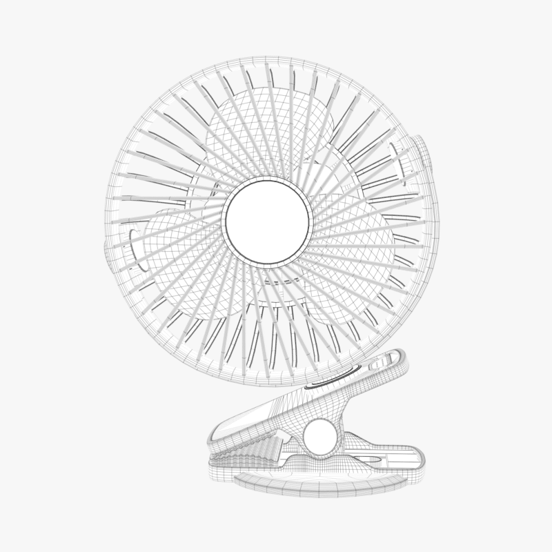 Mini Fan 3D Model Download