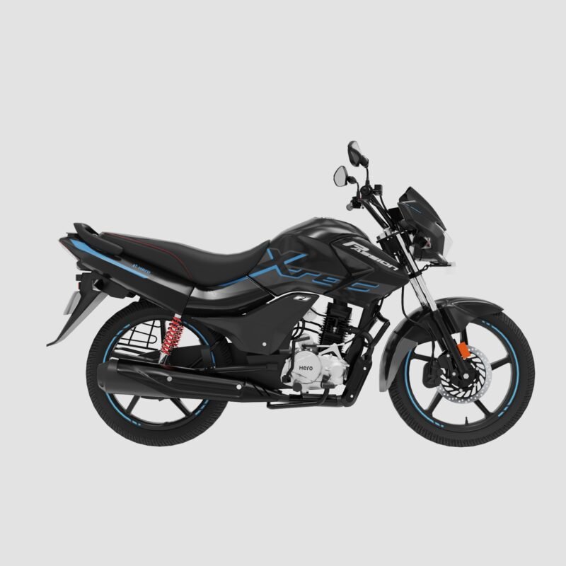 Hero Passion XTEC Bike 3D Model