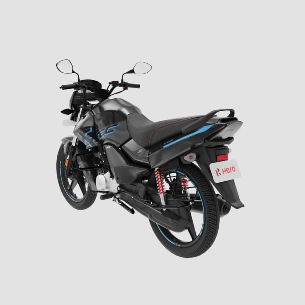 Hero Passion XTEC Bike 3D Model