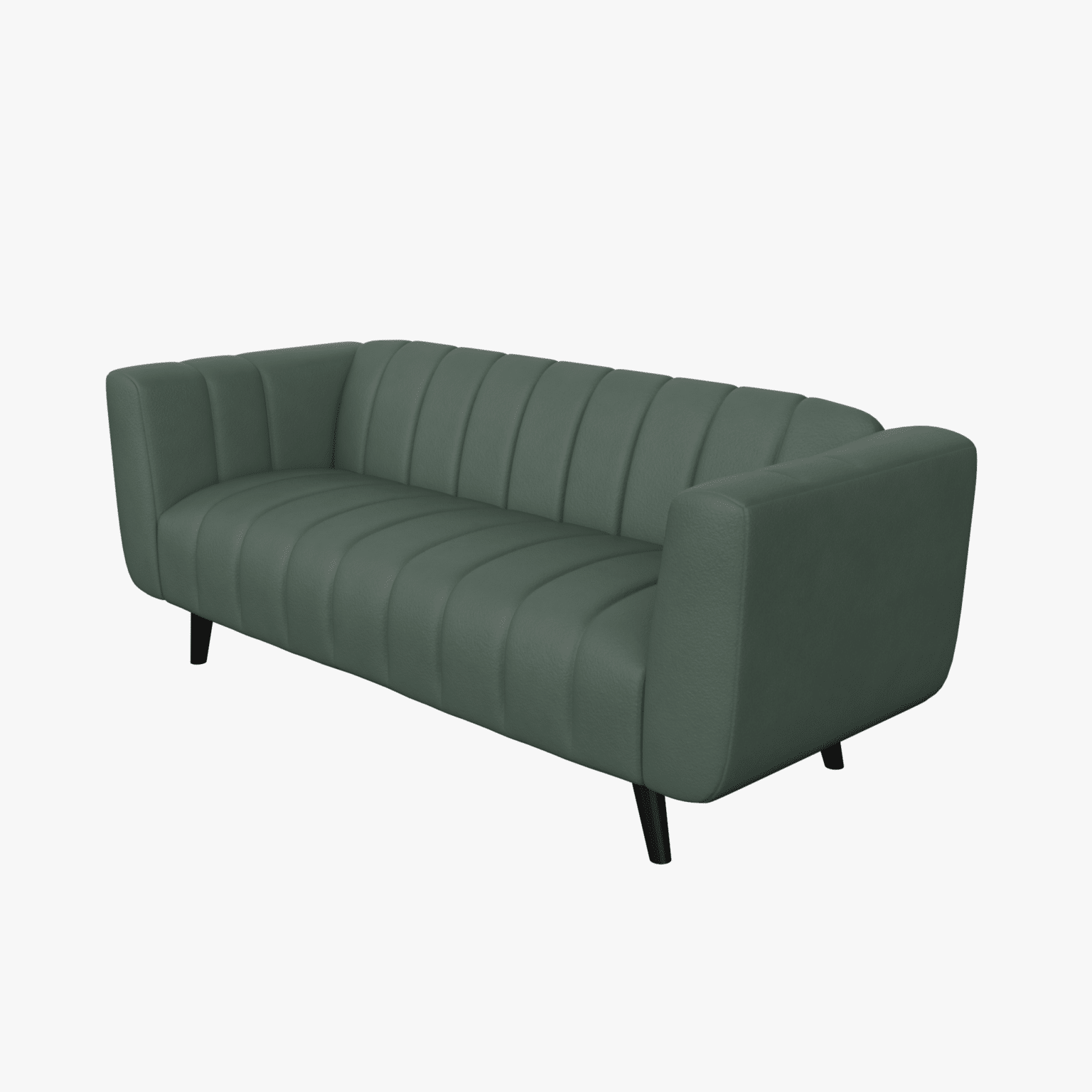 Elegant 3 Seater Sofa 3D Model Download