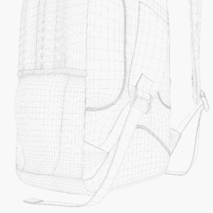 School Bag 3D Model Download