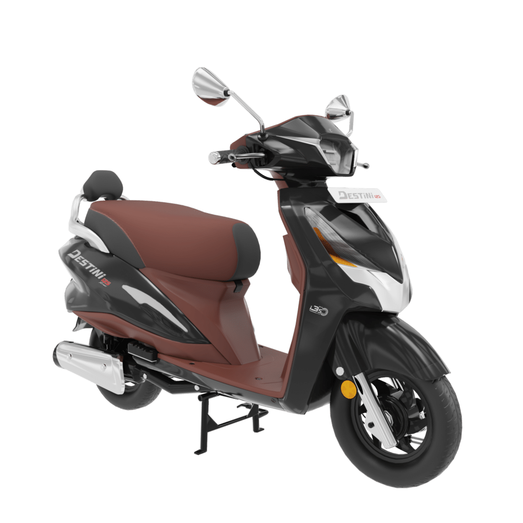 Hero Destini 125 Bike 3D Model Download