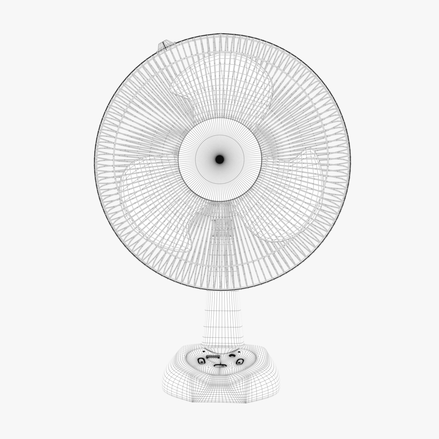 Tabel Fan 3D Model Download