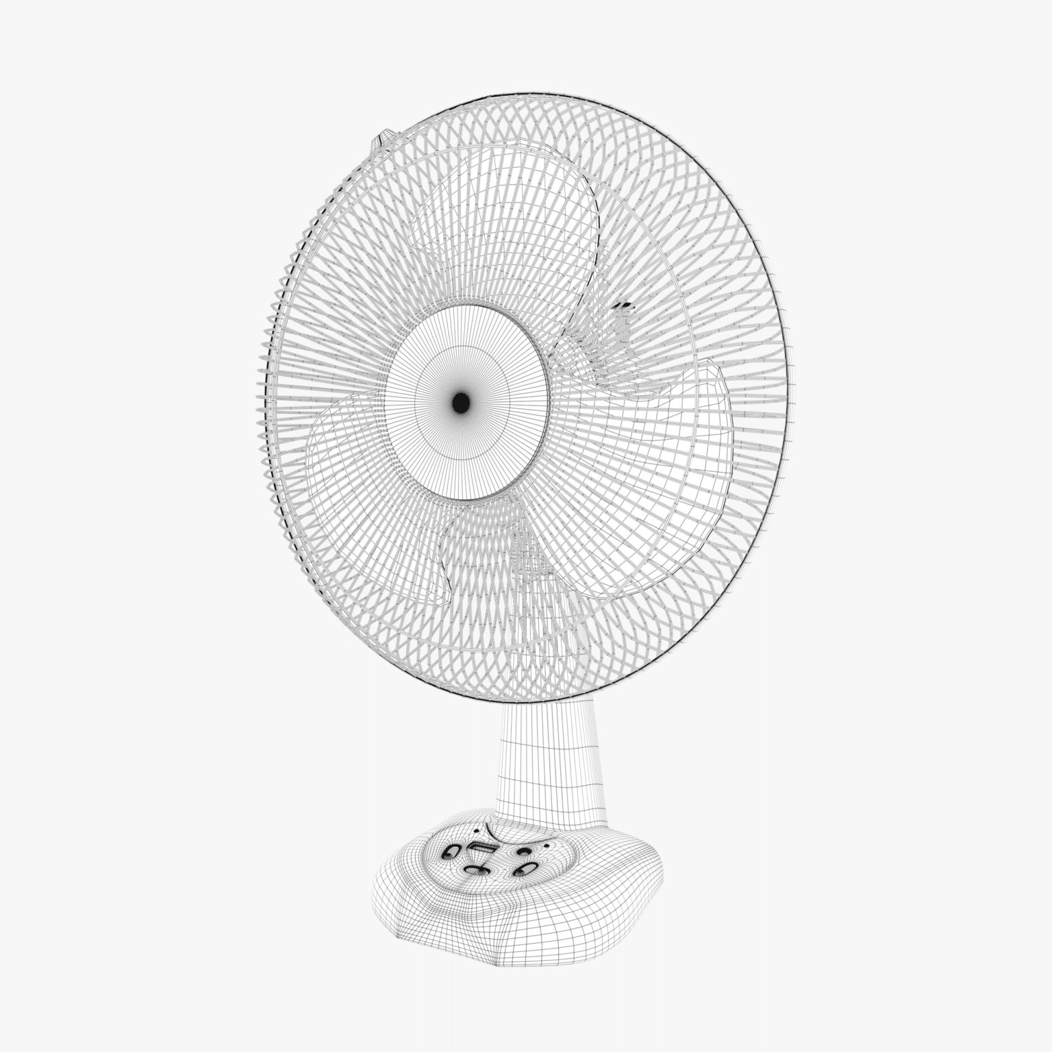 Tabel Fan 3D Model Download