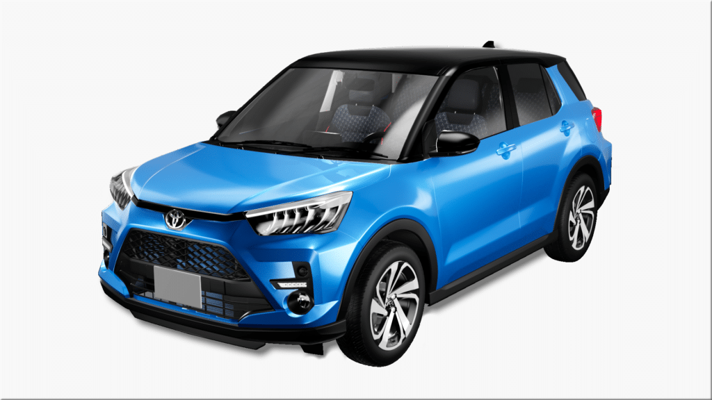 Toyota Raize Car 3D Model Download