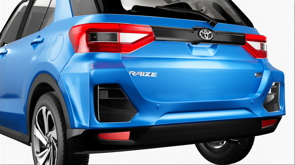 Toyota Raize Car 3D Model Download