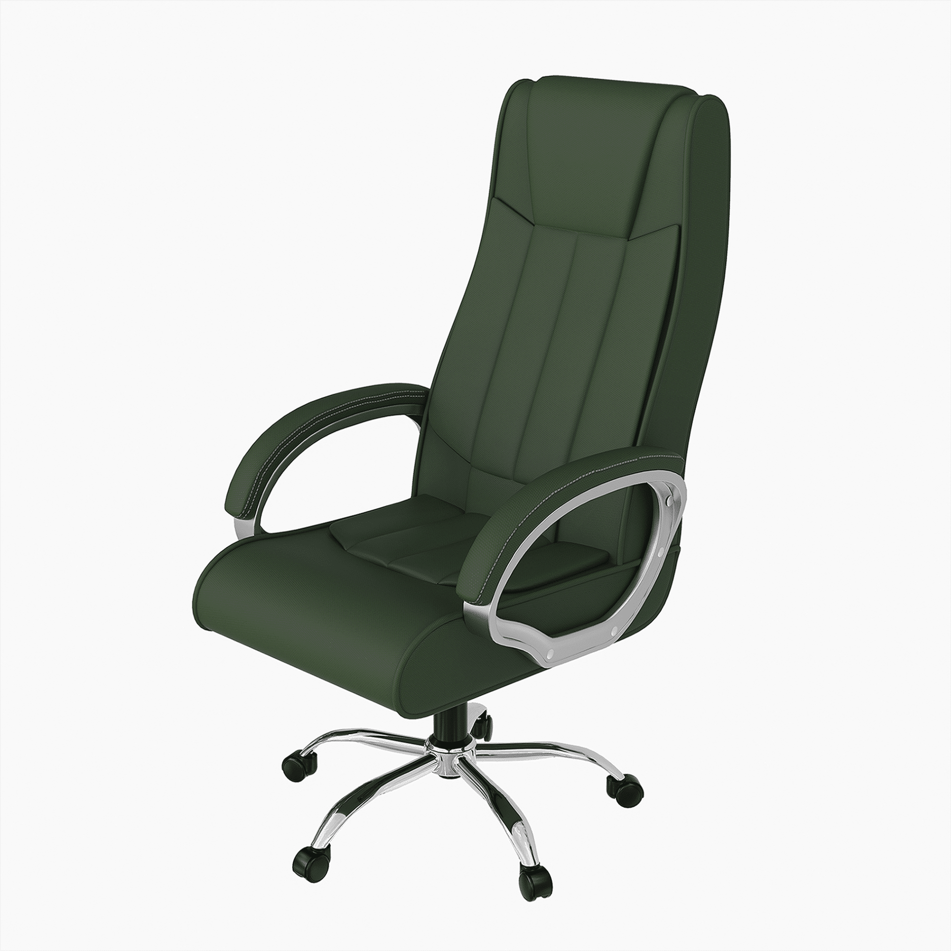 High Back Ergonomic Office Chair 3D Model
