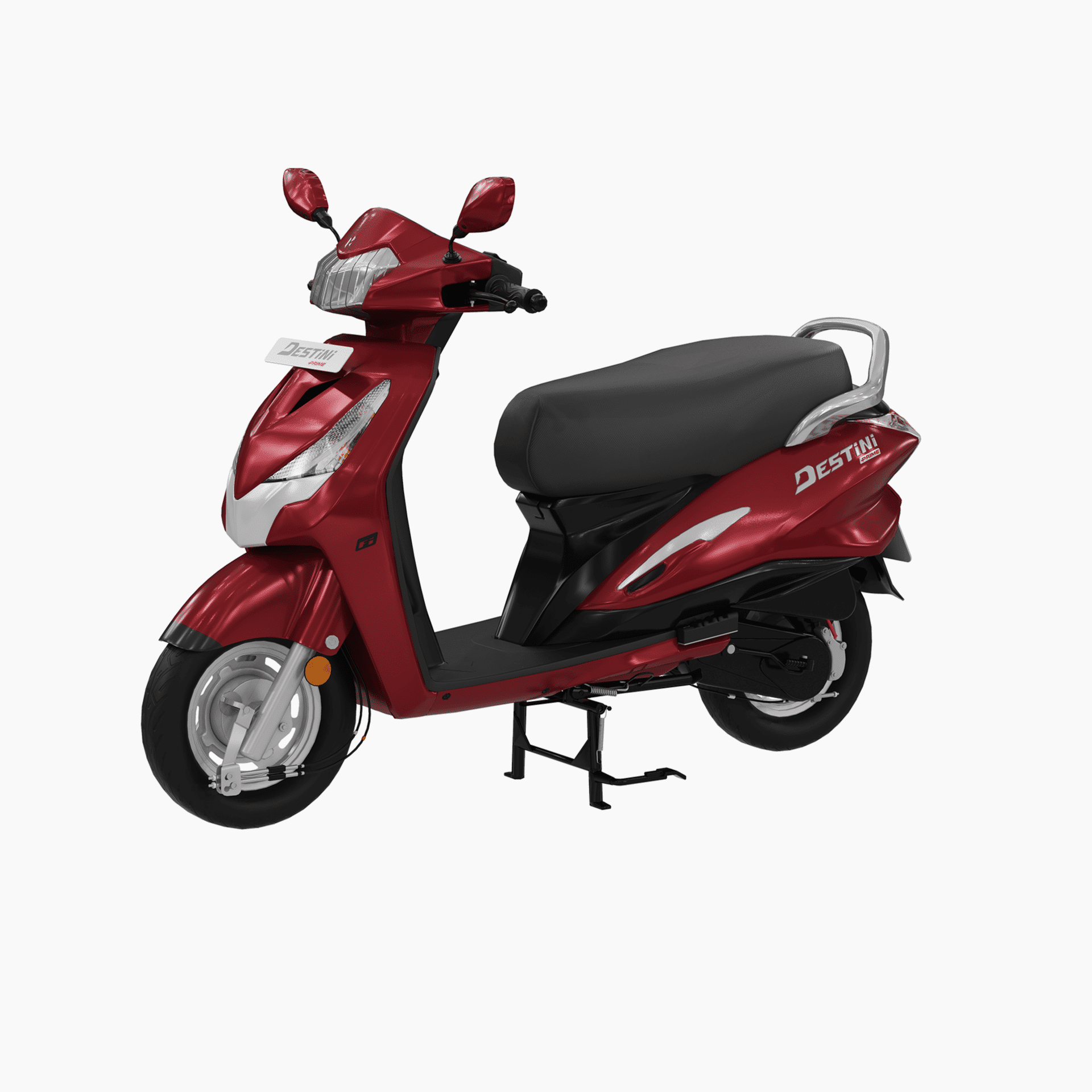 Hero Destini Prime Motorcycle 3D Model